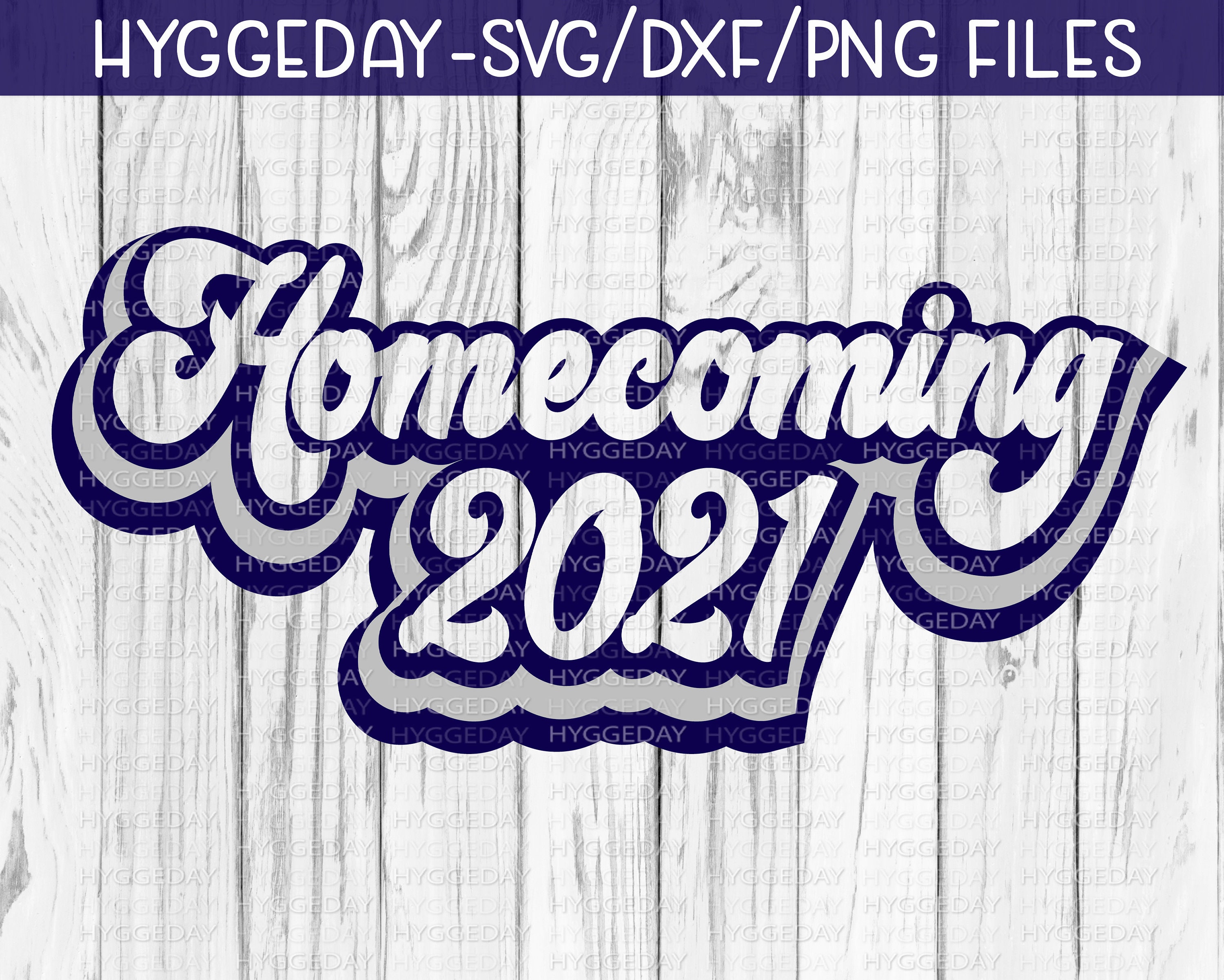 Retro Homecoming Svg Dxf PNG High School School Hoco 2021 | Etsy