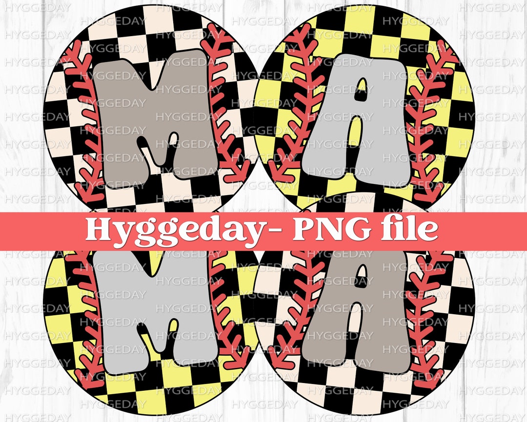 Checker Mama PNG, Digital Download, Softball, Baseball, Ballpark ...