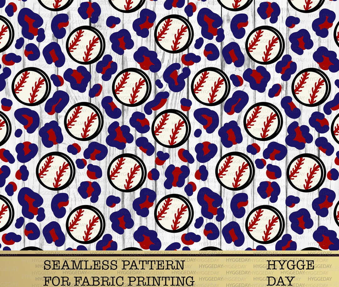 Seamless Baseball Leopard Png, Sublimate Download, Digital Paper ...