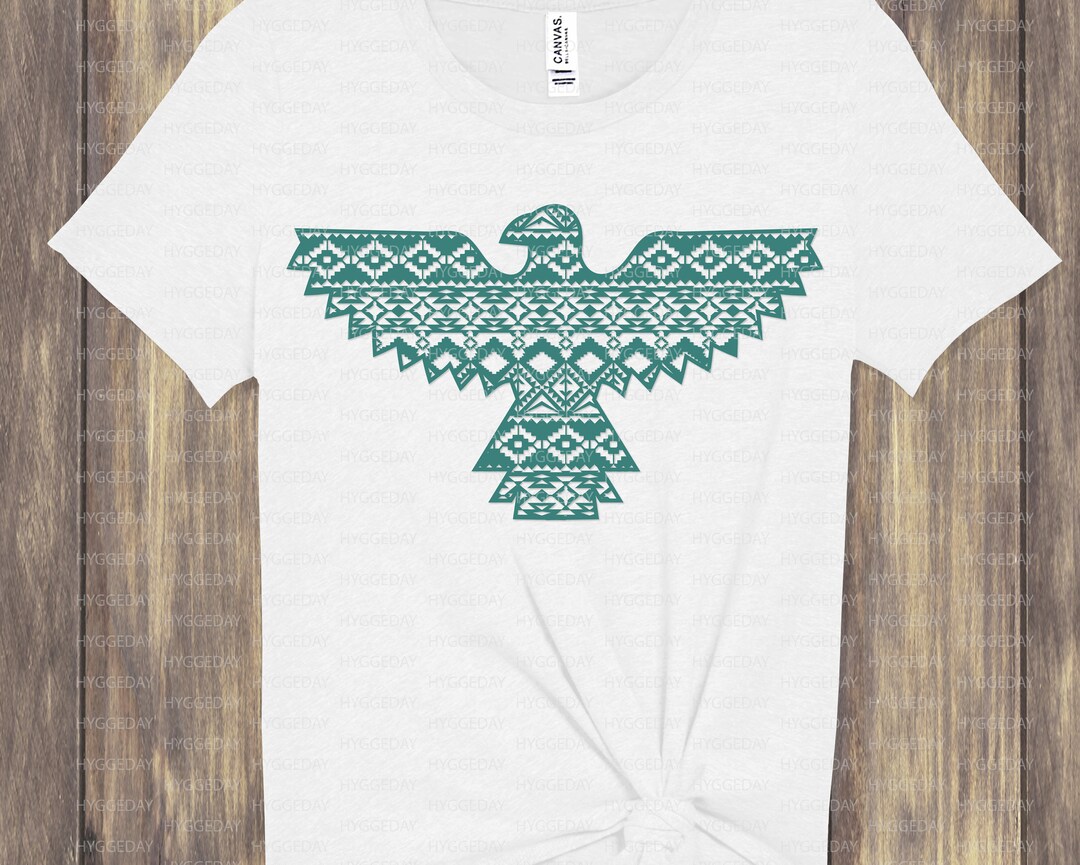 Aztec Thunderbird Svg Dxf Png Boho Svg Tribal Pattern - Etsy