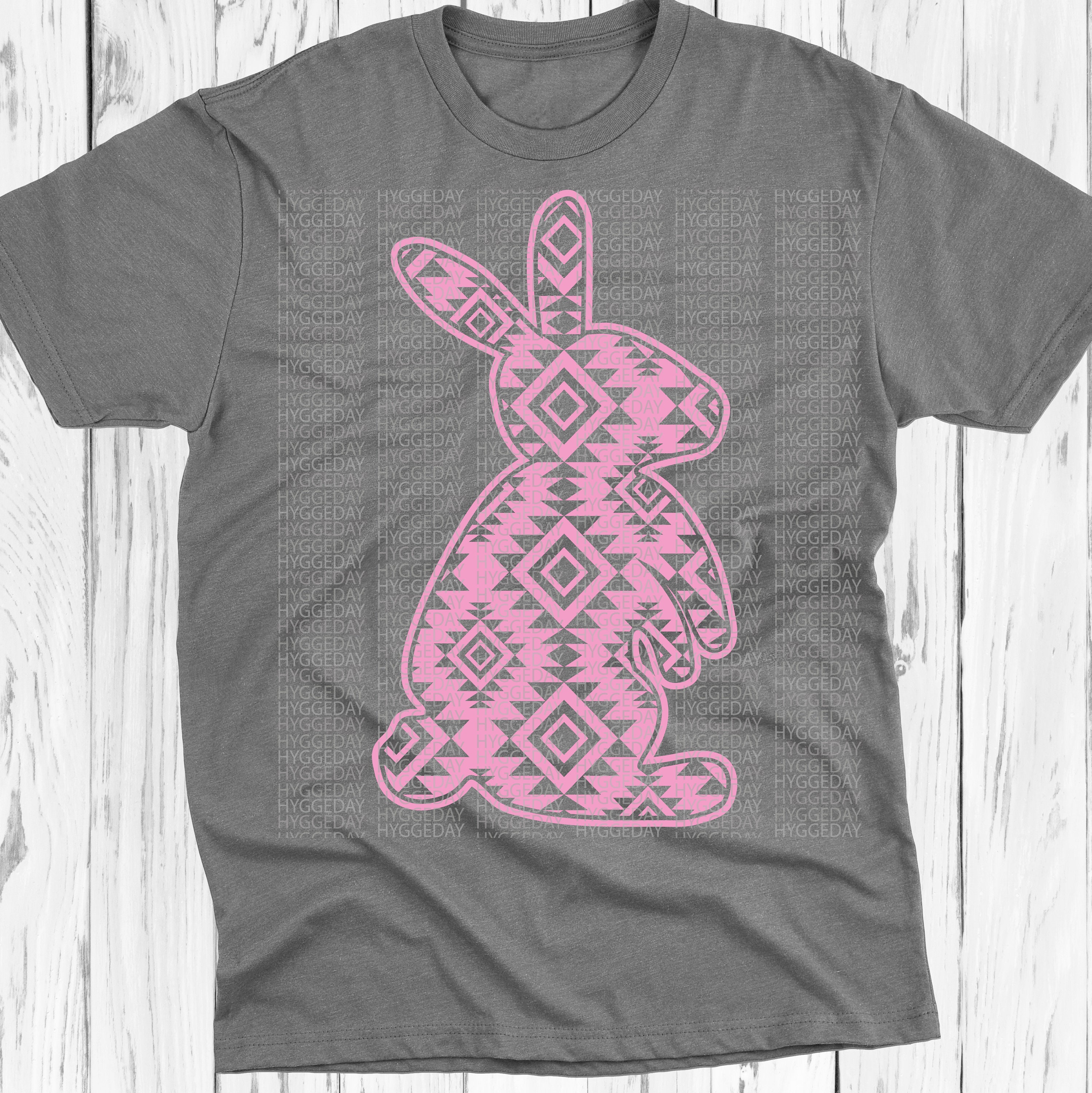 Aztec Bunny SVG DXF PNG Cut File Bunny Rabbit Easter - Etsy