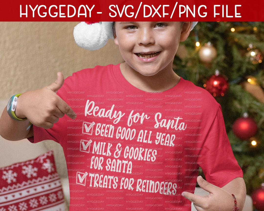 Santa Checklist Svg Dxf PNG, Christmas, Family Christmas, Nice List ...