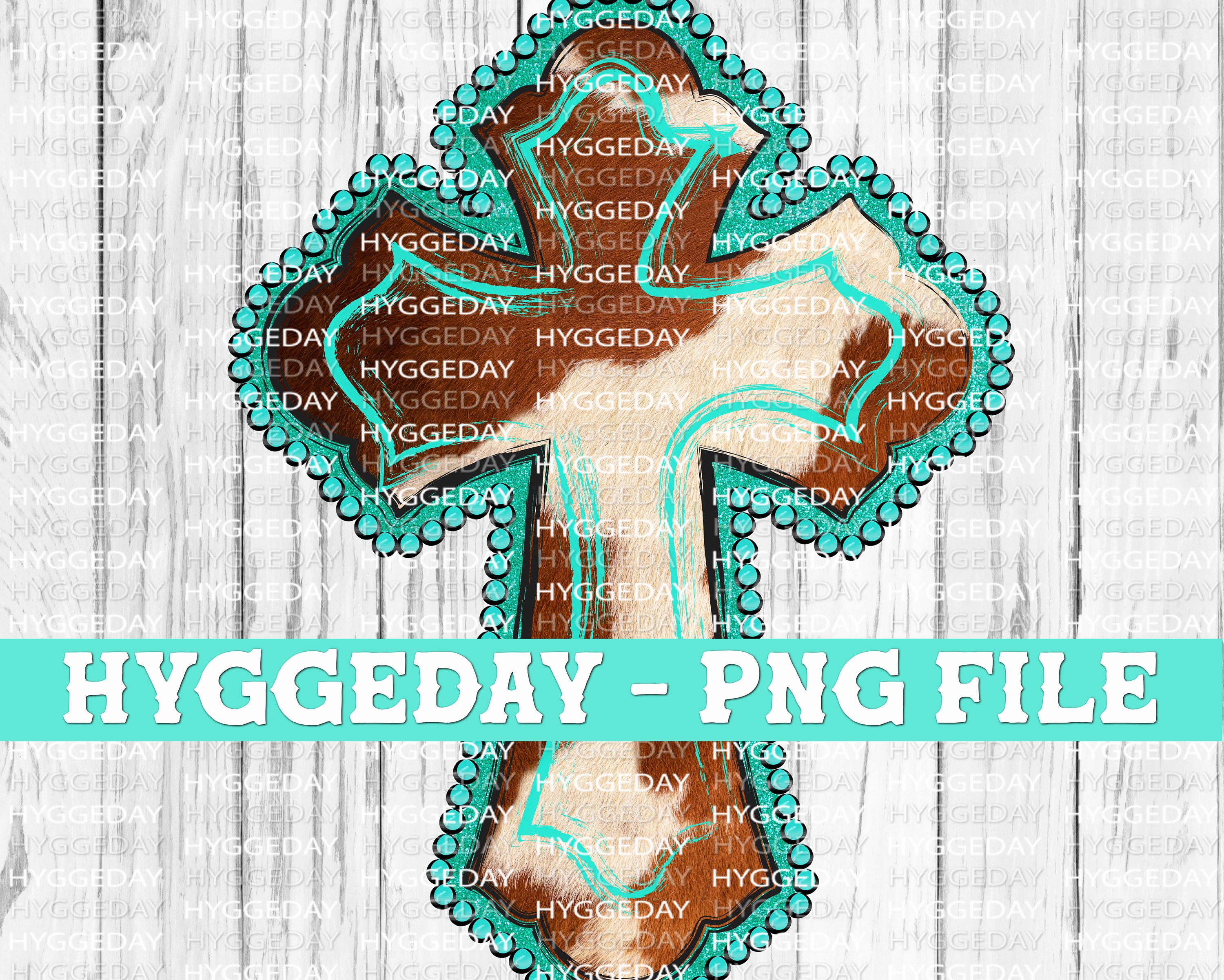 Turquoise Cow Hyde Background Sublimation Background PNG File Clipart ...