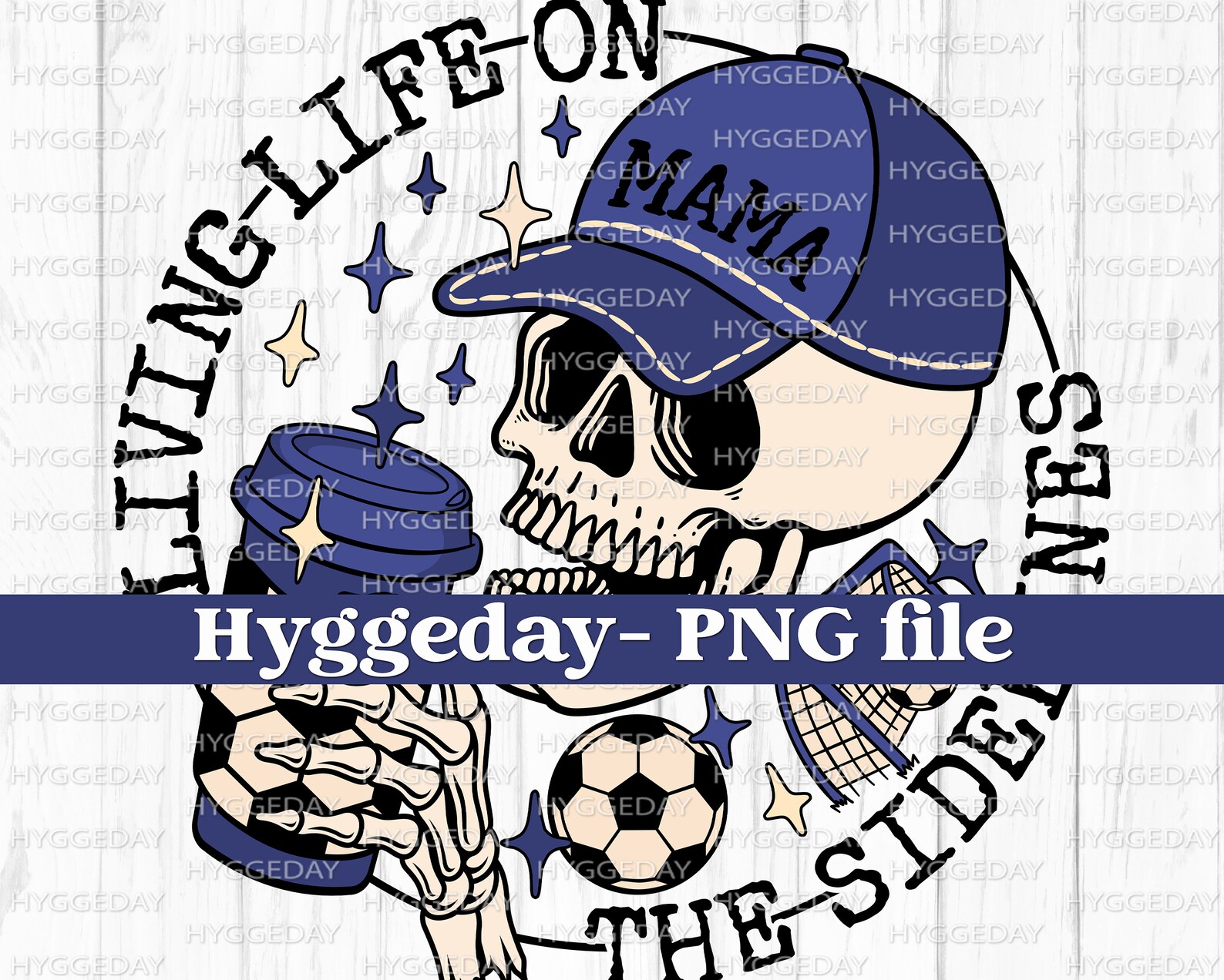 Living Life on the Sidelines PNG, Digital Download, Soccer, Mama, Mom ...