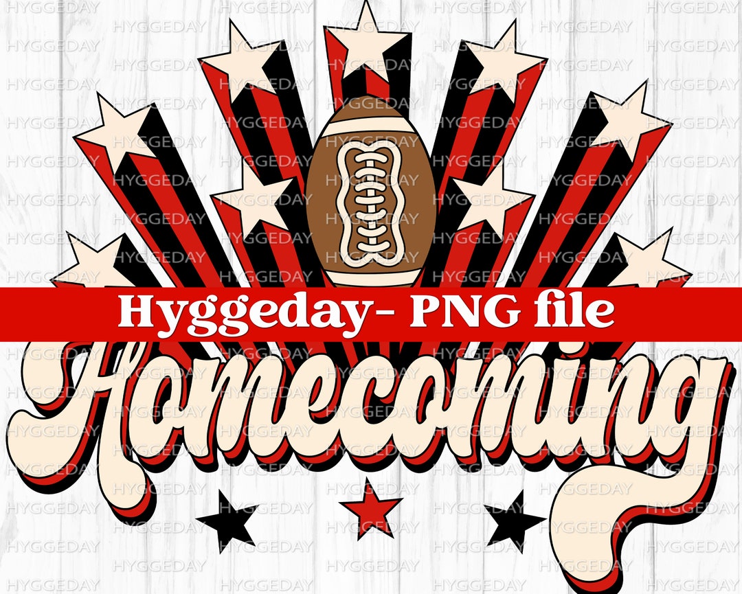 Homecoming Stars PNG, Digital Download, Sublimate, Sublimation, Team ...