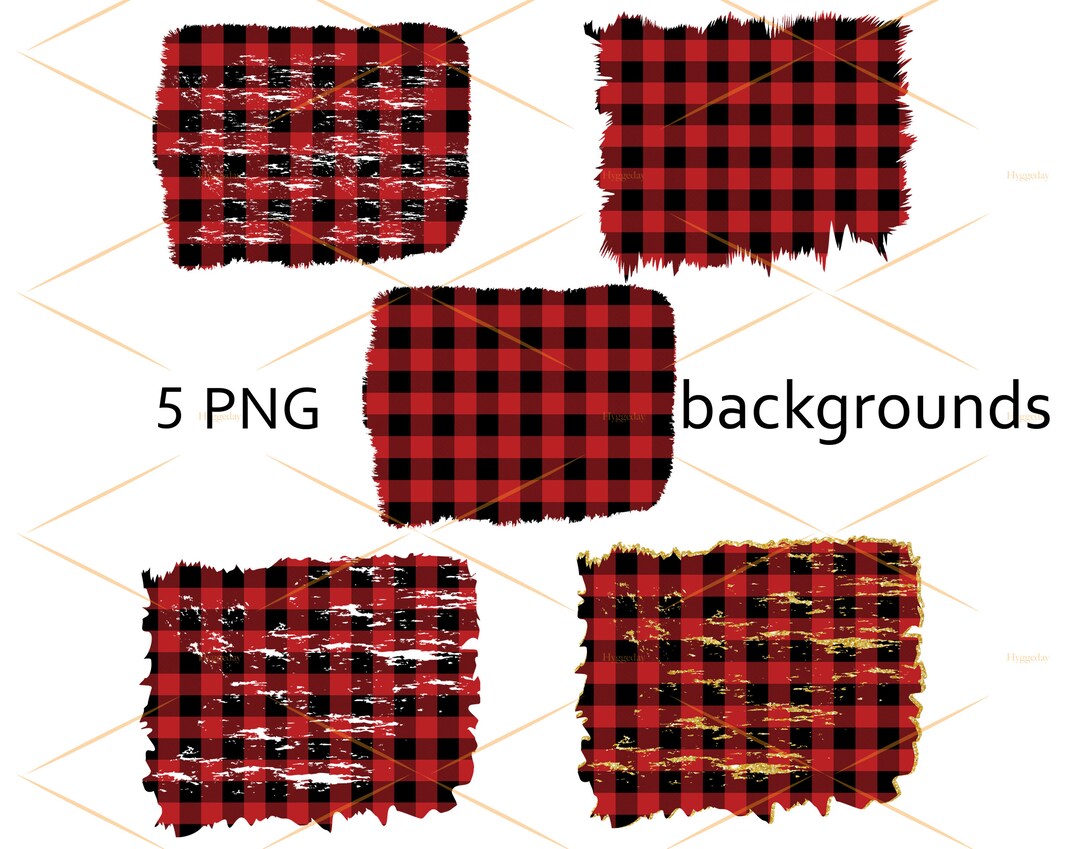 Buffalo Plaid Background PNG, Distressed Splash Background, Graphics ...