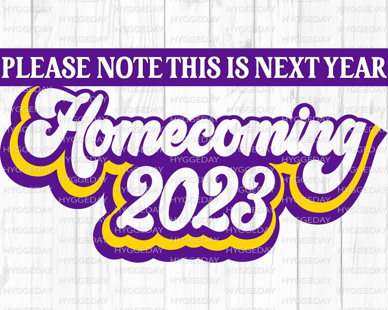 Retro Homecoming 2023 Svg Dxf PNG NEXT YEAR 2023 High - Etsy