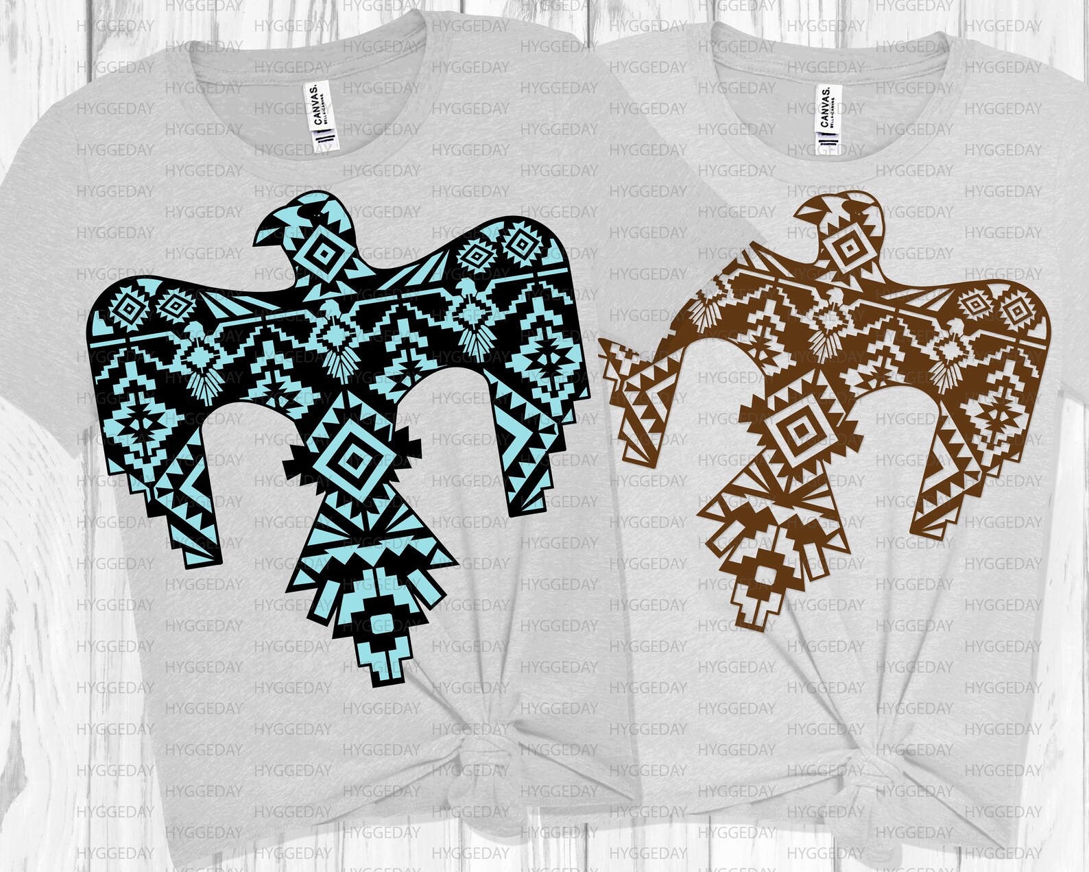 Aztec Thunderbird Svg Dxf Png boho svg tribal pattern | Etsy