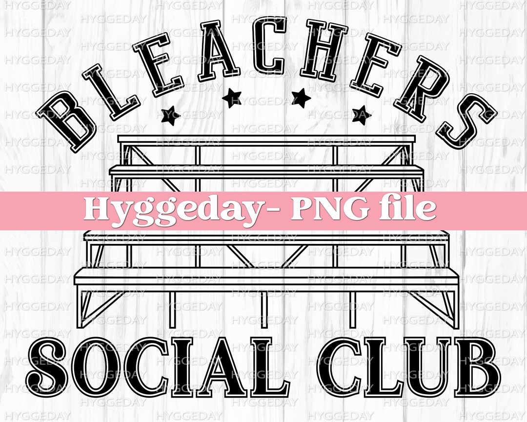 Bleachers Social Club PNG, Digital Download, Sublimate, Sublimation ...