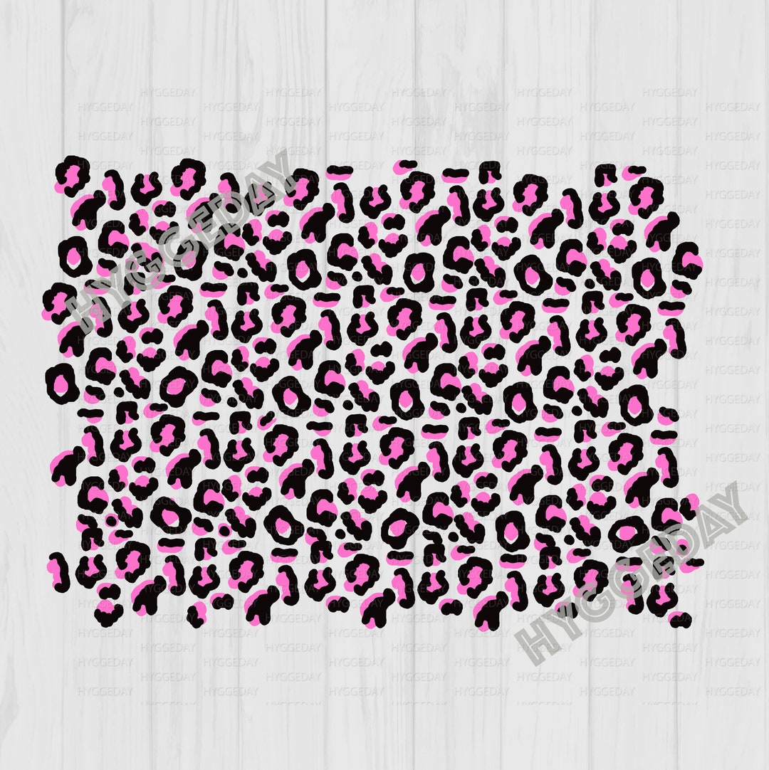 Pink Leopard Transparent Background Png, Sublimate Download, Clear ...
