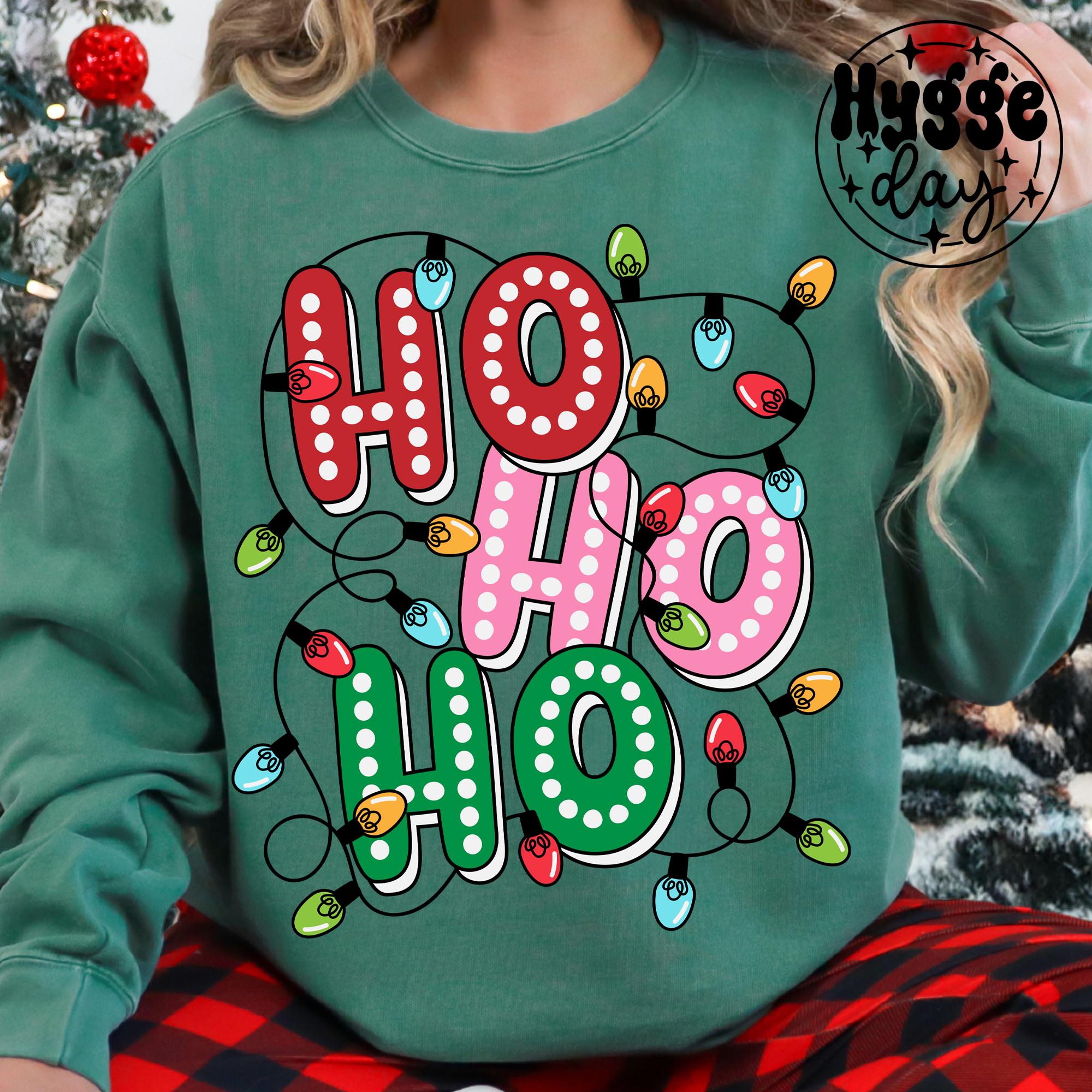 Ho Ho Ho PNG, Digital Download, Sublimation, Sublimate, Christmas ...
