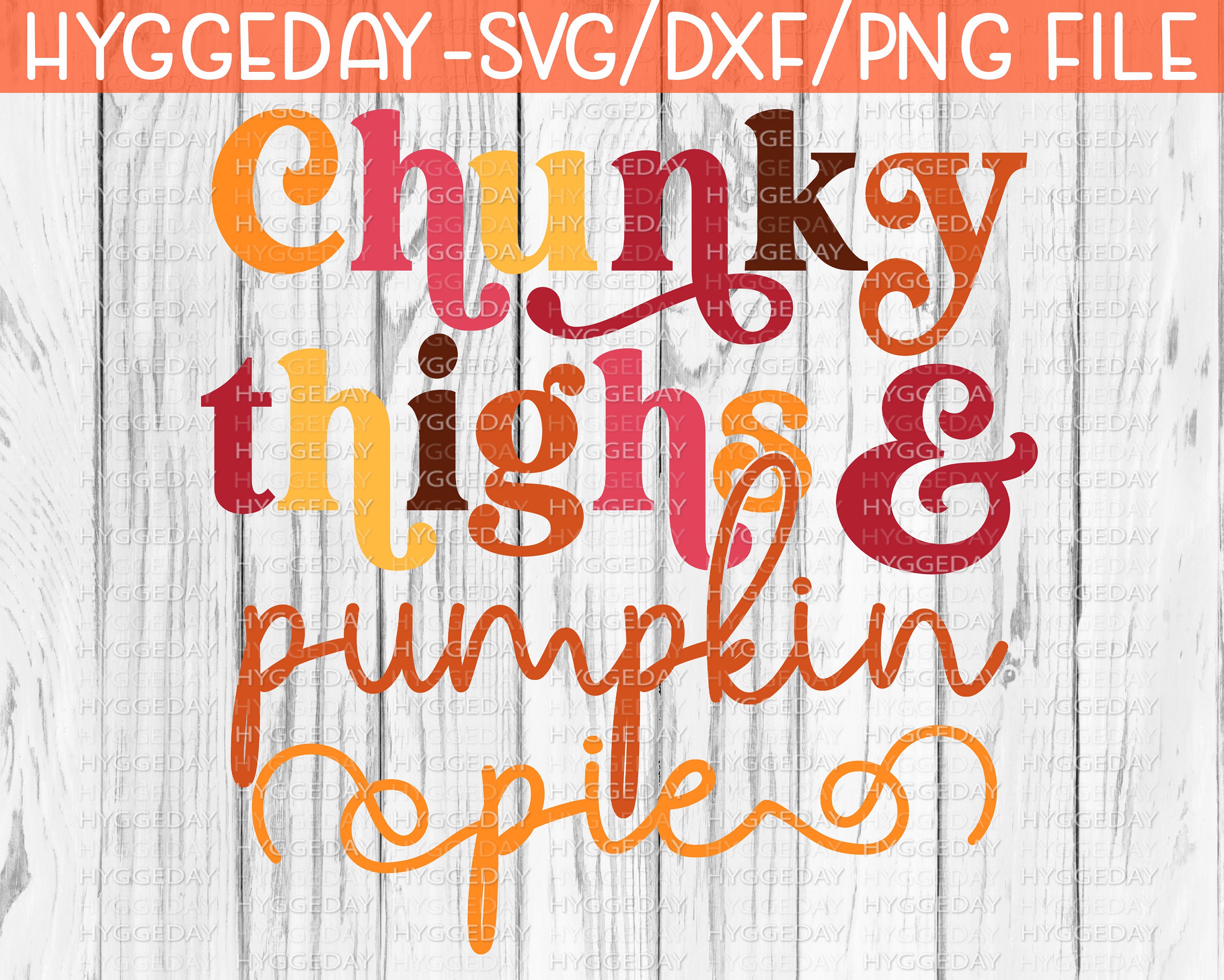 Chunky Thighs Svg Dxf PNG Cut File Retro Fall Pumpkin - Etsy