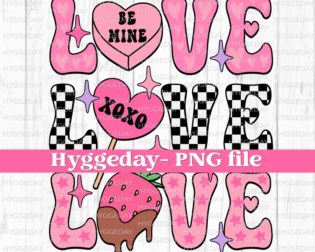Love PNG, Digital Download, Sublimation, Sublimate, Valentines Day ...