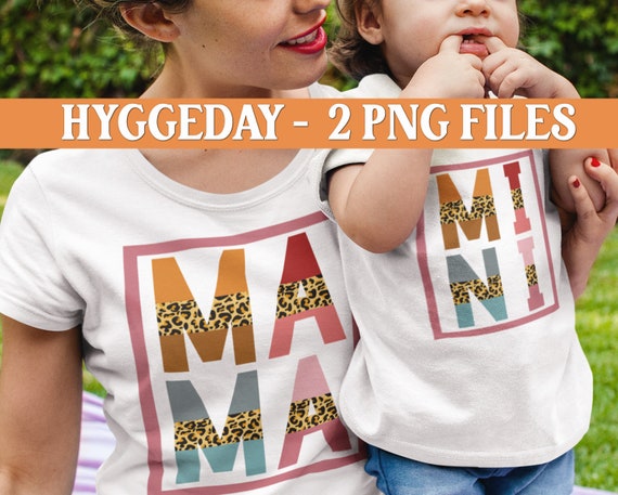 Mama and Mini Bundle Png Sublimate Download Mommy and Me | Etsy