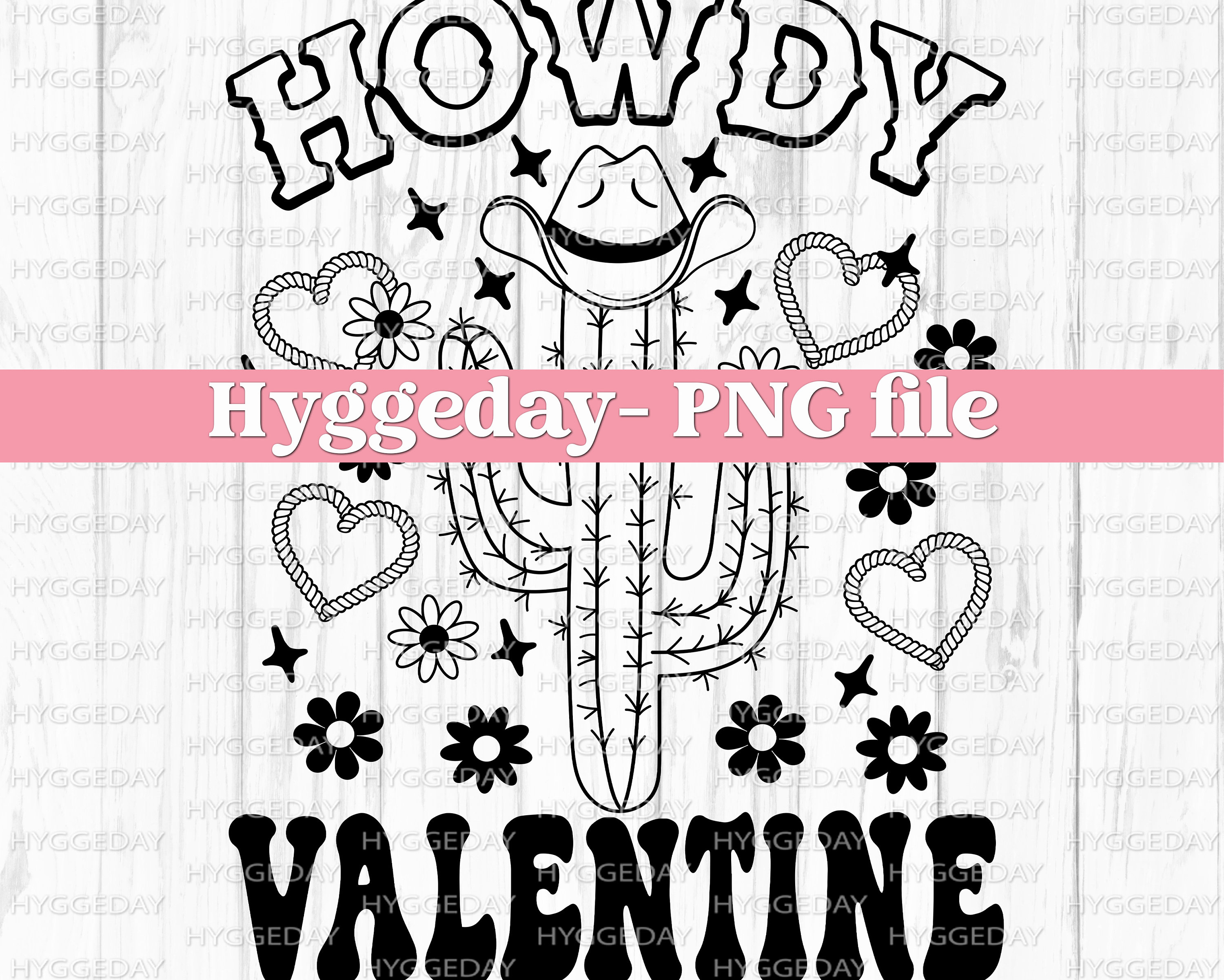 Howdy Valentine PNG Digital Download Sublimate Sublimation - Etsy