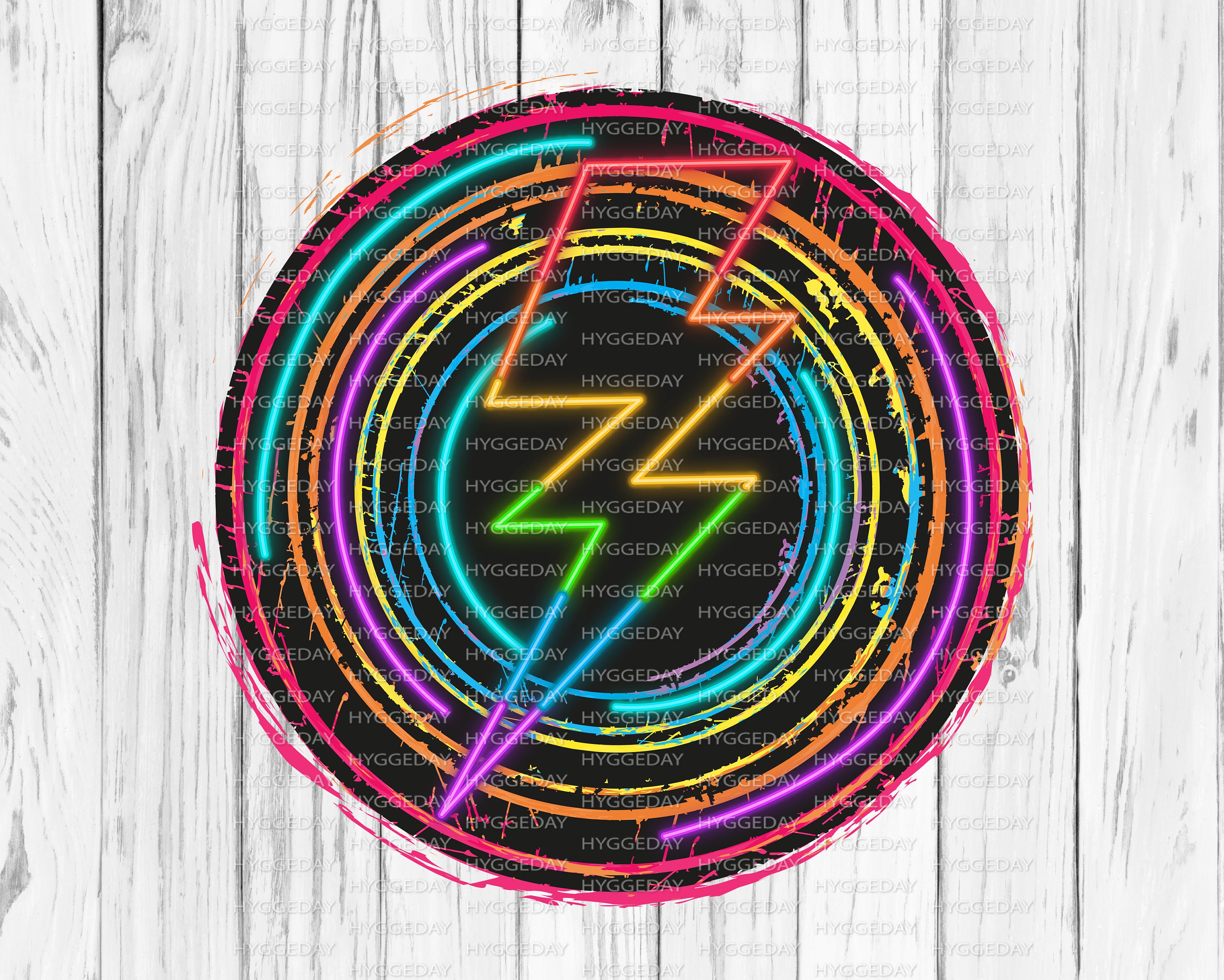 Neon Lightning PNG, Sublimation Download,files For: Sublimate, - Etsy