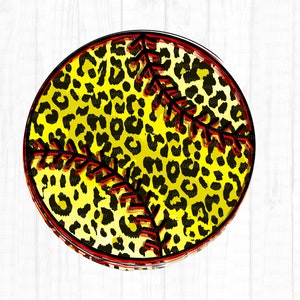 Leopard Softball Png Sublimation PNG Softball Leopard - Etsy