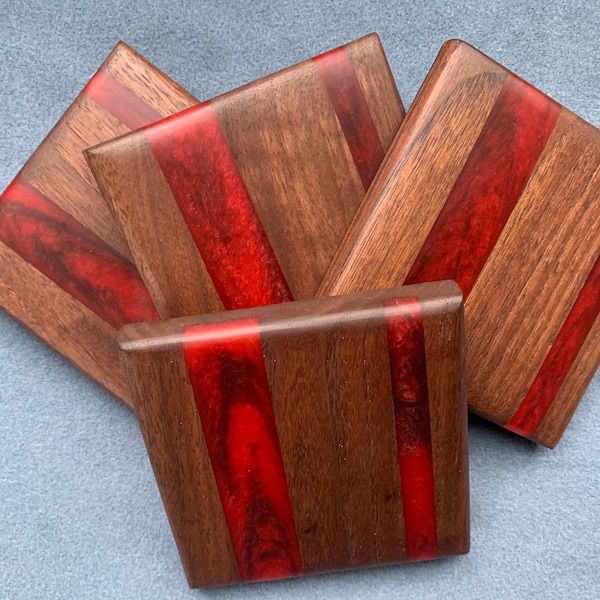 Epoxy Coasters - Etsy
