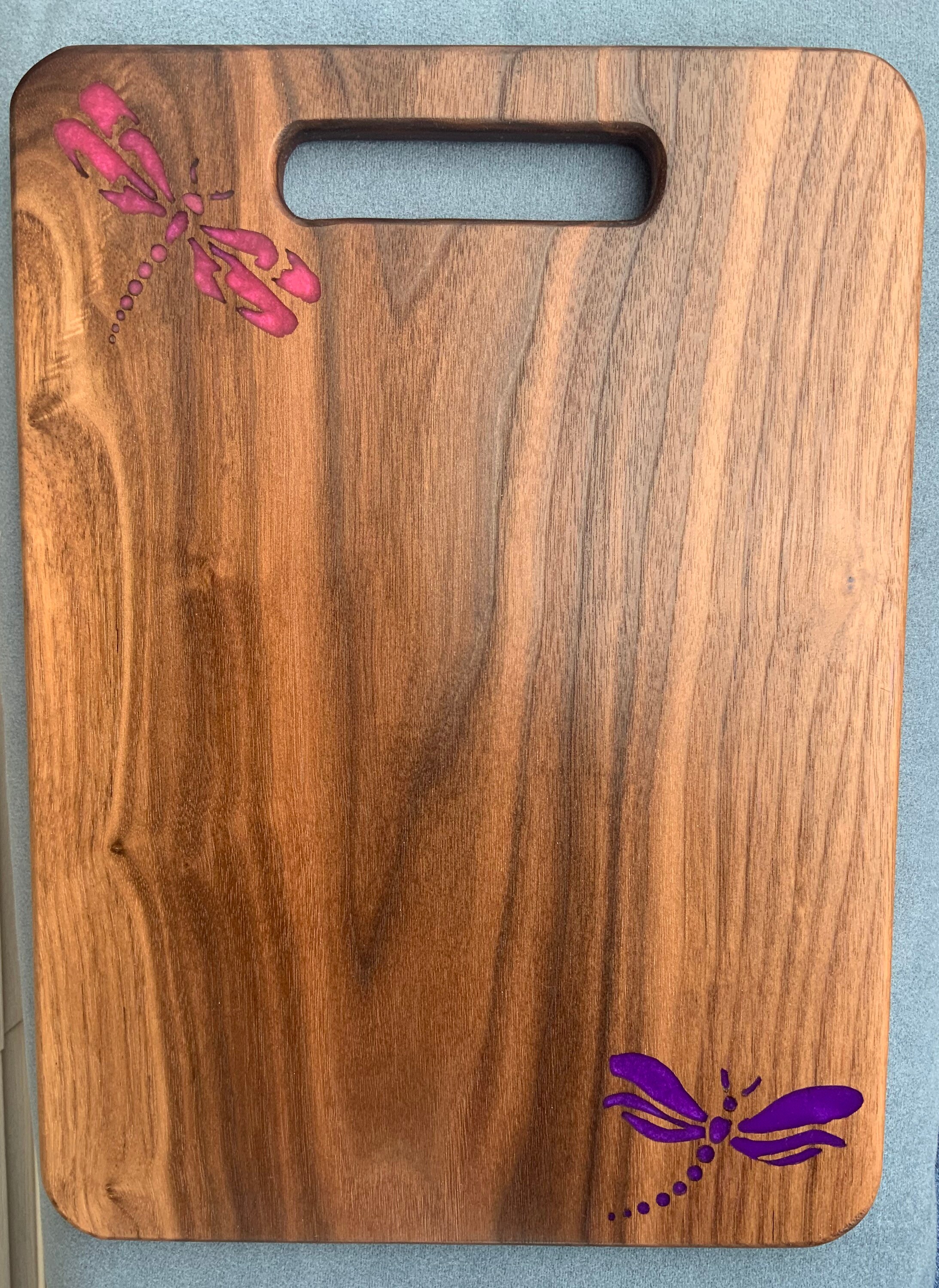 Dragonfly Cutting Board - Etsy
