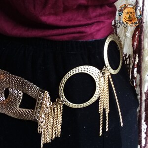 Romani / Gypsy Belt / Metal Belt / Upcycled Belt / Gypsy Accessory ...