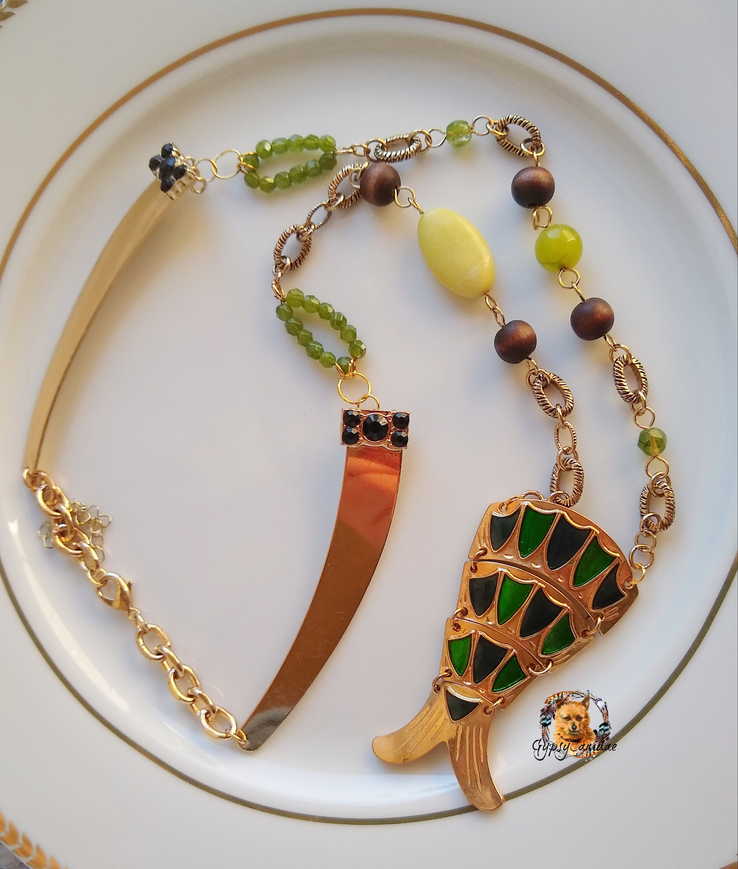 Splish Splash / Fish Tail Necklace / Fish Jewelry / Gift for - Etsy