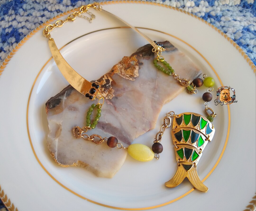 Splish, Splash / Fish Tail Necklace / Fish Jewelry / Gift for Fish ...