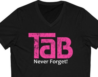 Tab Soda Never Forget T-shirt / Tab Lovers Tee in Red or Black | Etsy