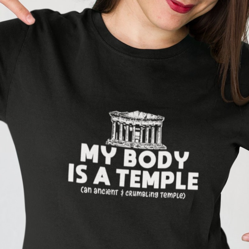 My Body is a Temple - Etsy
