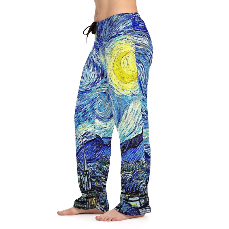 Starry Night Van Gogh Lounge Pants Pajamas / Fine Art Women's Casual ...