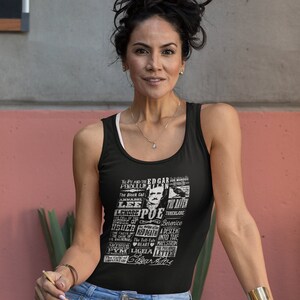 Edgar Allan Poe Tank Top / Poems Quotes Raven Literature Unisex Jersey ...