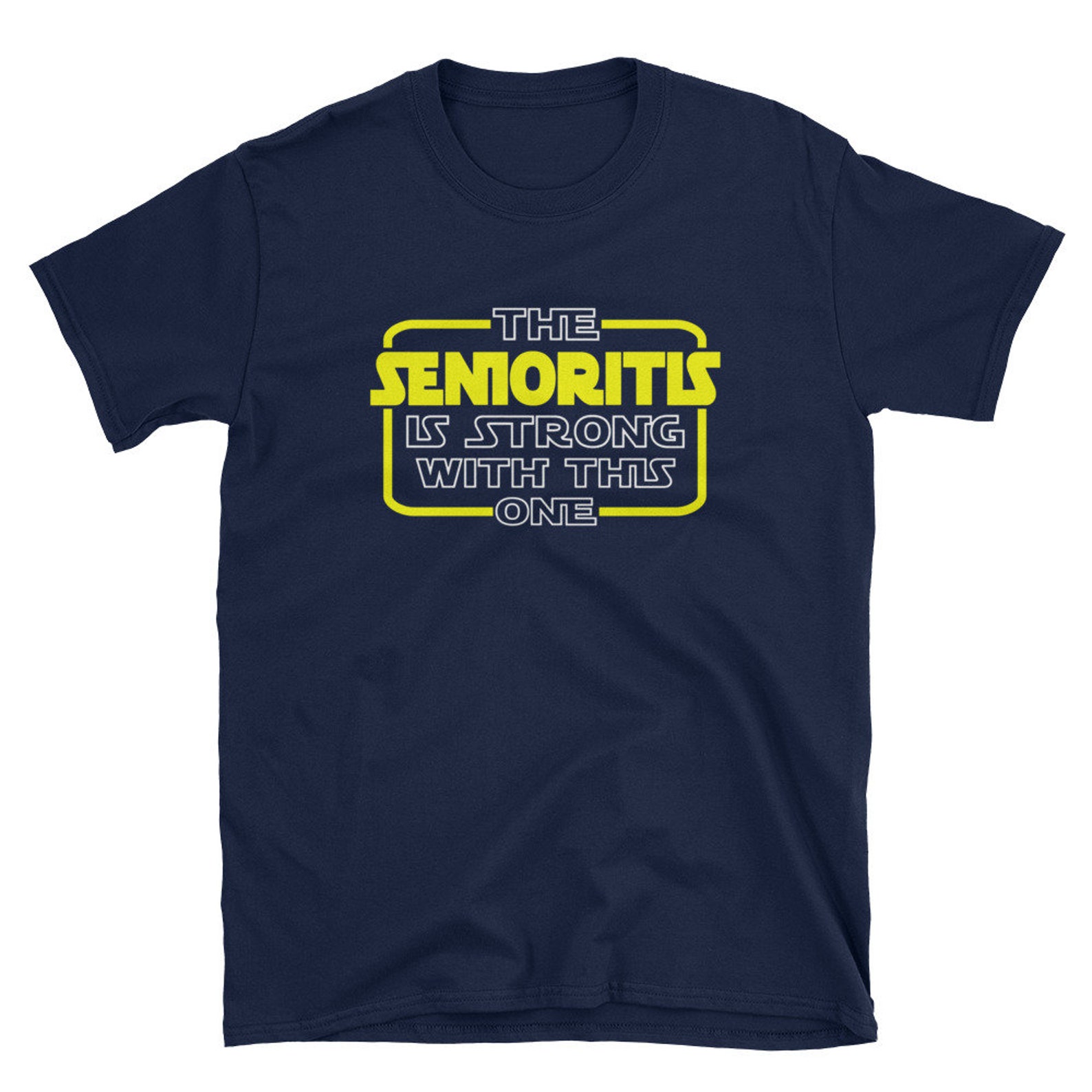 Funny High School Senior Shirt / the Senioritis is Strong With This One ...
