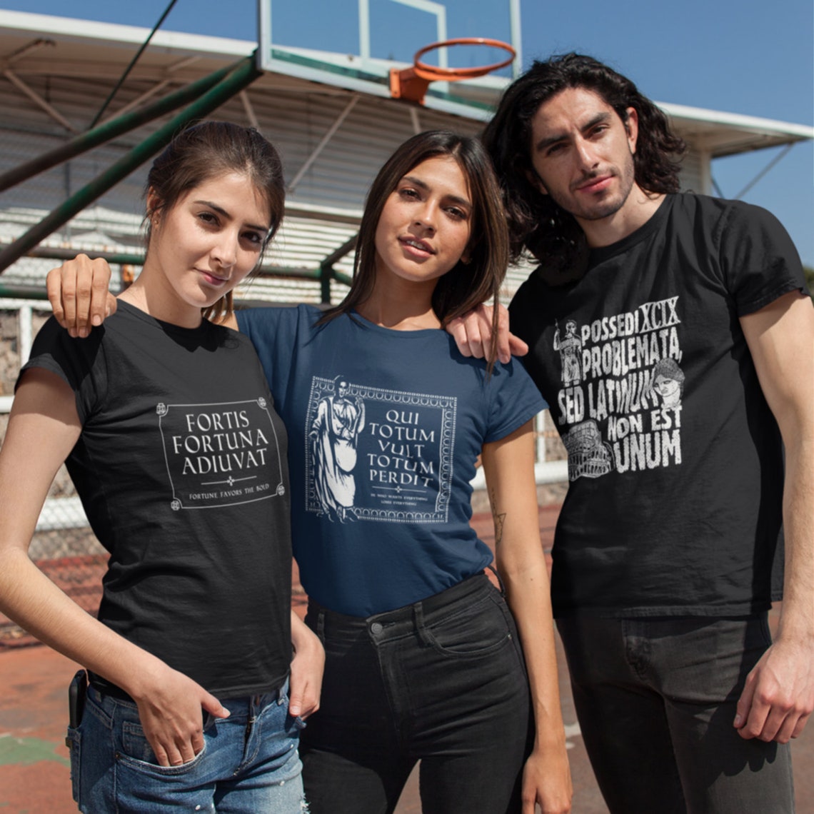 Fortune Favors the Bold Latin Quote T-shirt / Fortis Fortuna | Etsy