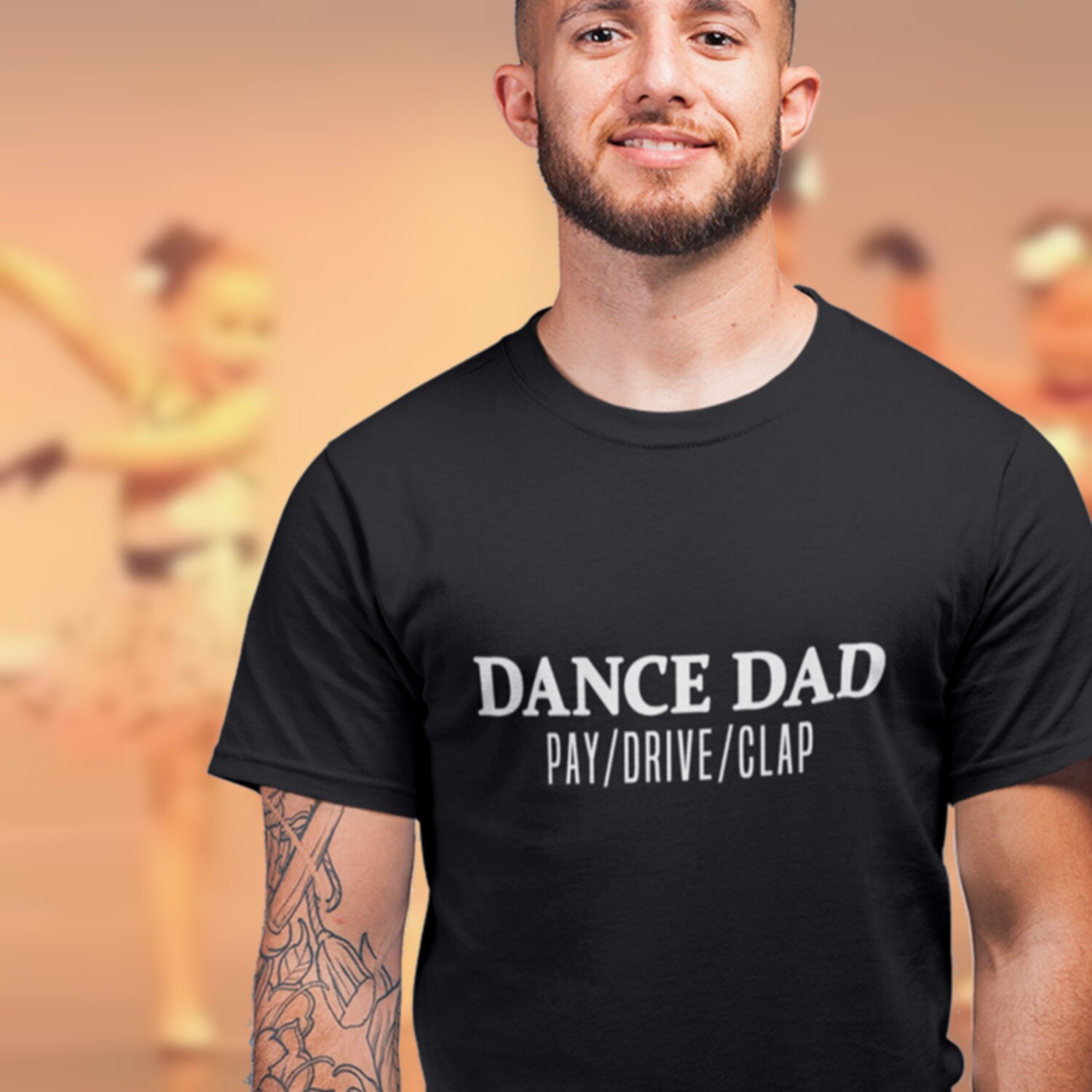 Dance Dad T-shirt Pay Drive Clap / Funny Fathers Day Gift for Dance Dad ...