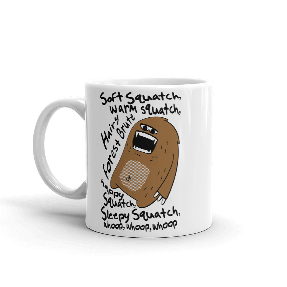 Sasquatch Mug Soft Squatch Warm Squatch Funny Bigfoot - Etsy