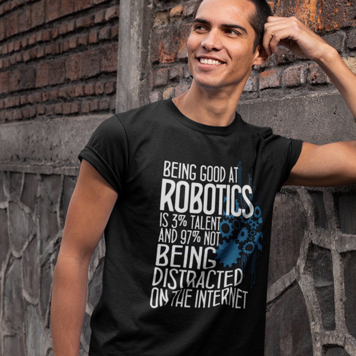 Being Good at Robotics T-shirt / Robotics Engineering High | Etsy
