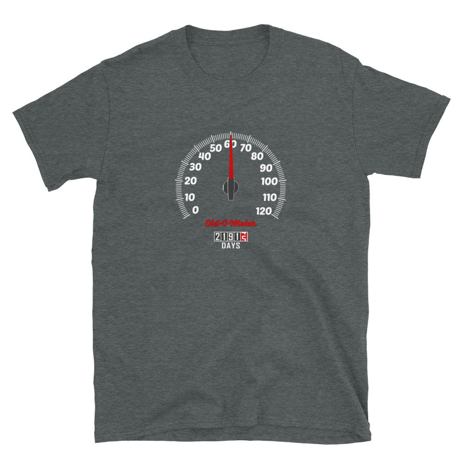 Oldometer 60th Birthday Shirt - Bday Gift for Men Old Car Guy Car ...