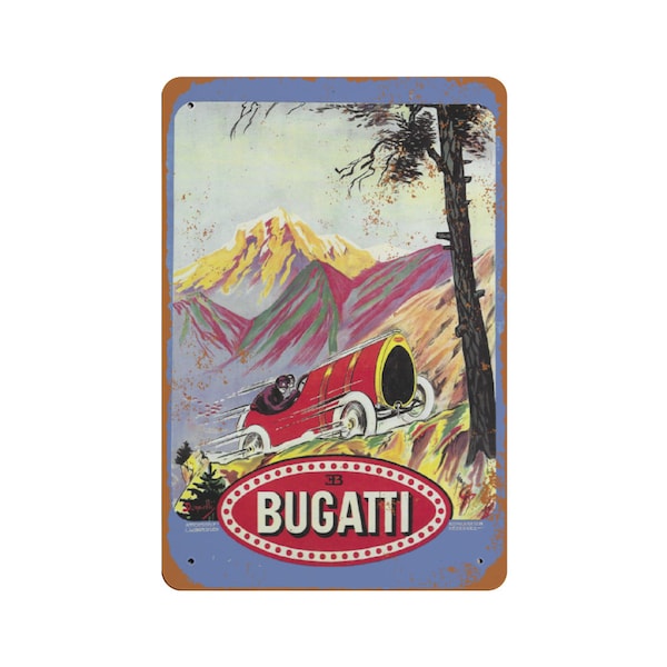 Bugatti Sign - Etsy