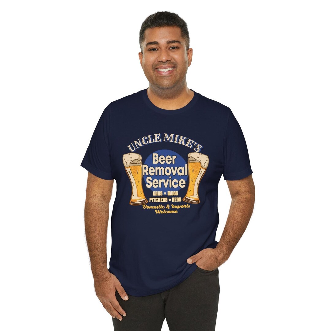 Personalized Beer Drinker T-shirt / Add-a-name Beer Removal Service ...