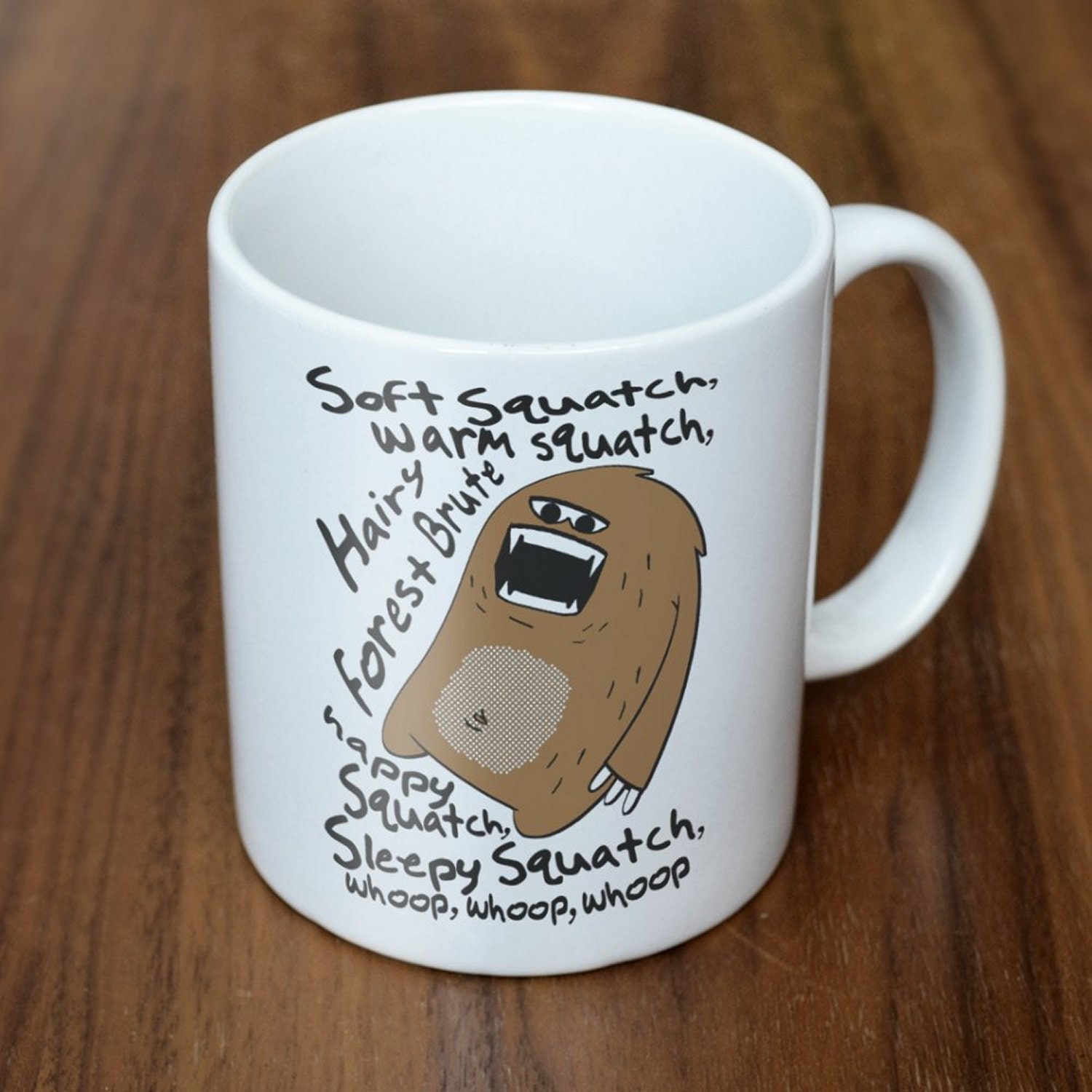 Sasquatch Mug Soft Squatch Warm Squatch Funny Bigfoot - Etsy