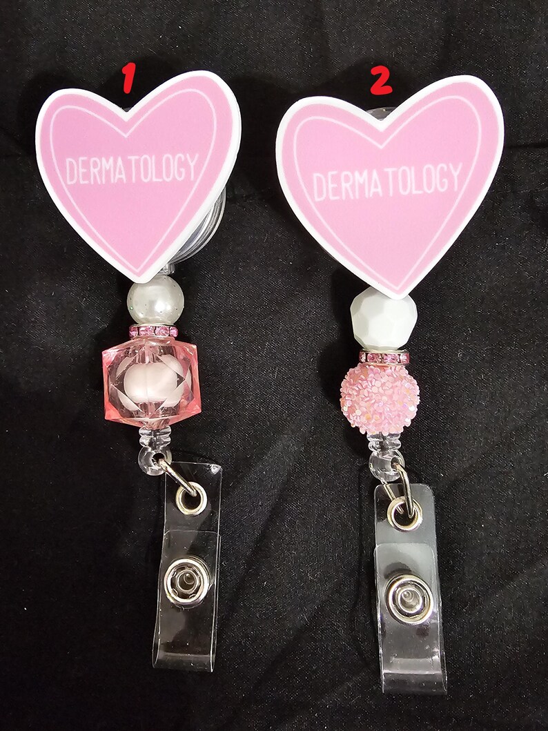 Dermatology Badge Reels, Beaded Badge Reels, Retractable Badge Reels ...