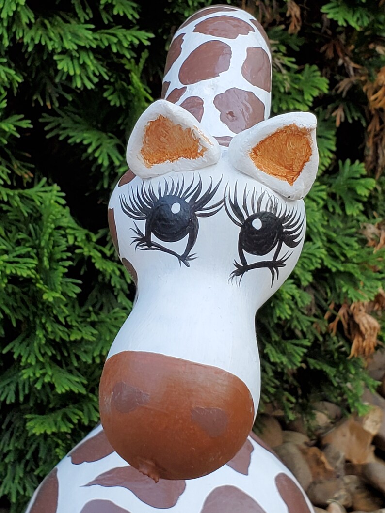 Giraffe Gourds Animal Gourds Safari Giraffe | Etsy
