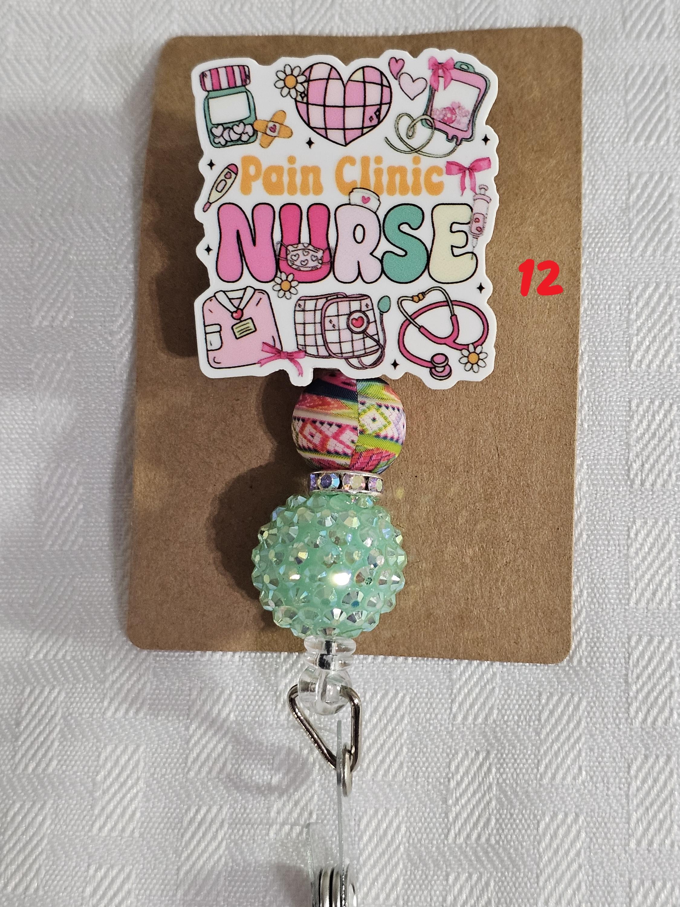 Pain Management Badge Reels, Retractable Badge Reels, Medical Badge ...