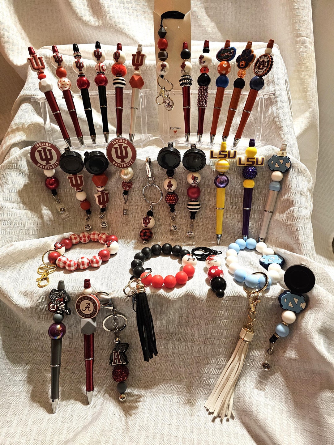 Collegiate Badge Reels, Collegiate Pens, Auburn Pen, U of L Badge Reel ...