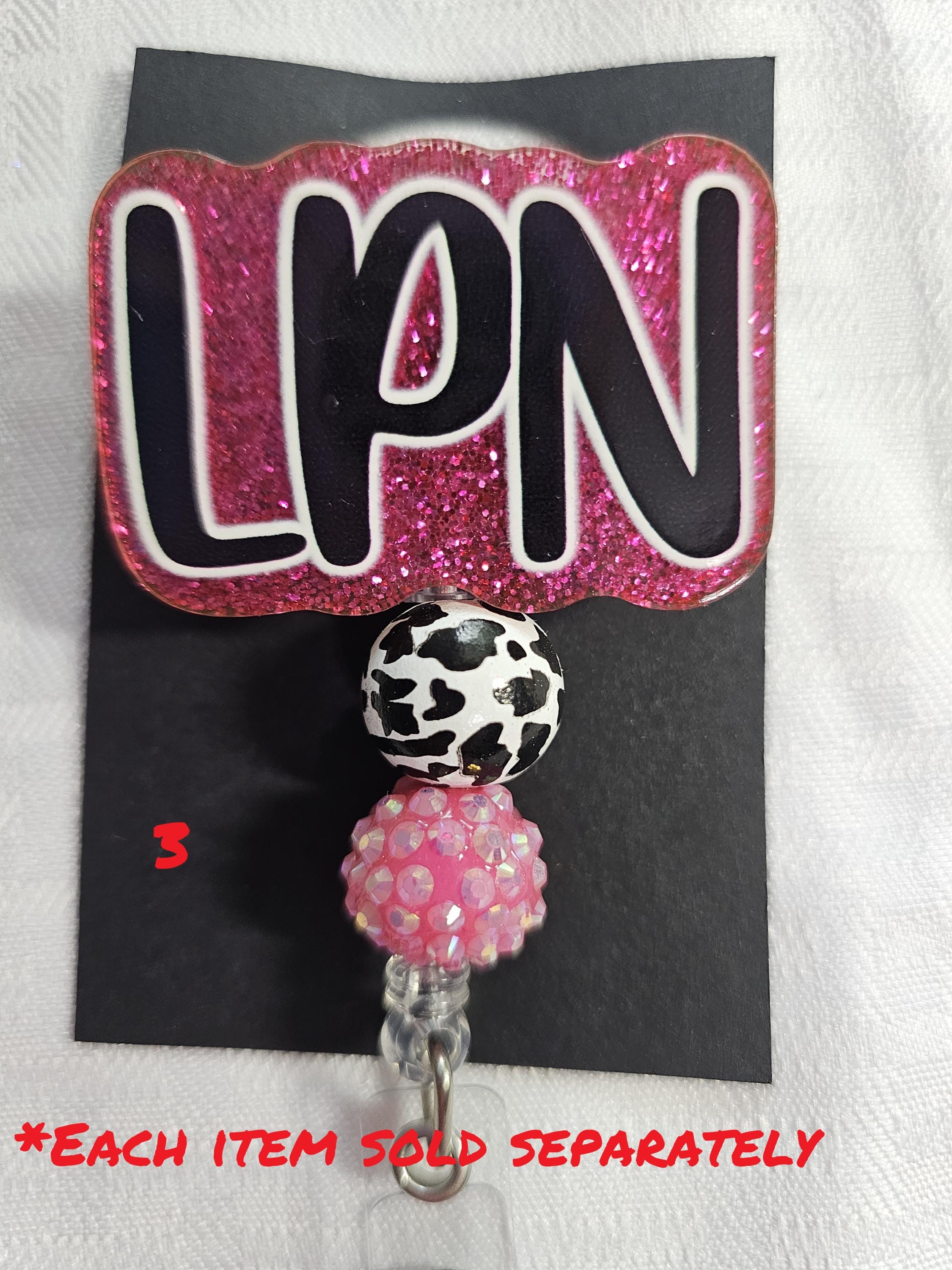 LPN Badge Reels, Licensed Practical Nurse Badge Reels, LPN Pens ...