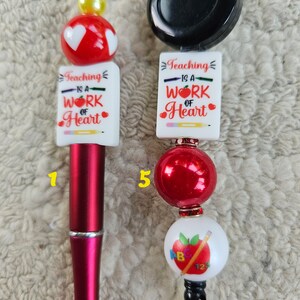 Teacher Badge Reels, Teacher Lanyards, Teacher Pens, Teacher's Beaded ...