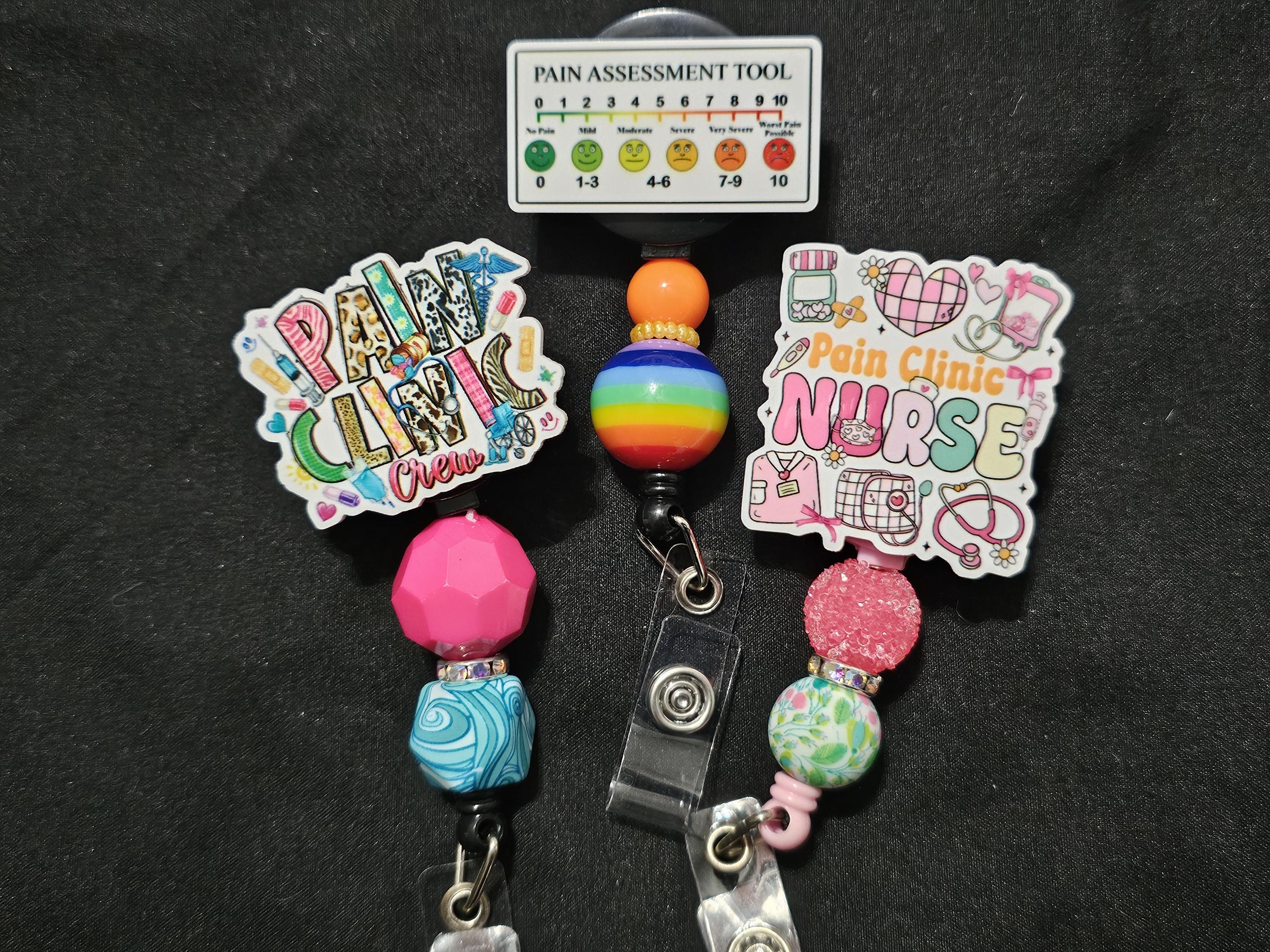 Pain Management Badge Reels, Retractable Badge Reels, Medical Badge ...