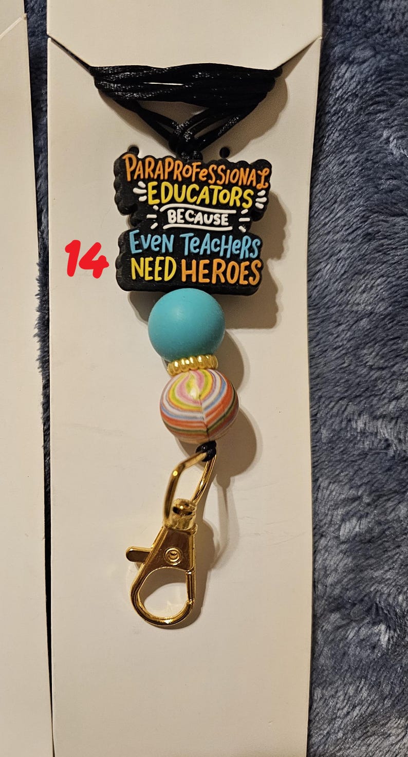 Paraprofessional Badge Reels, Paraprofessional Lanyards ...
