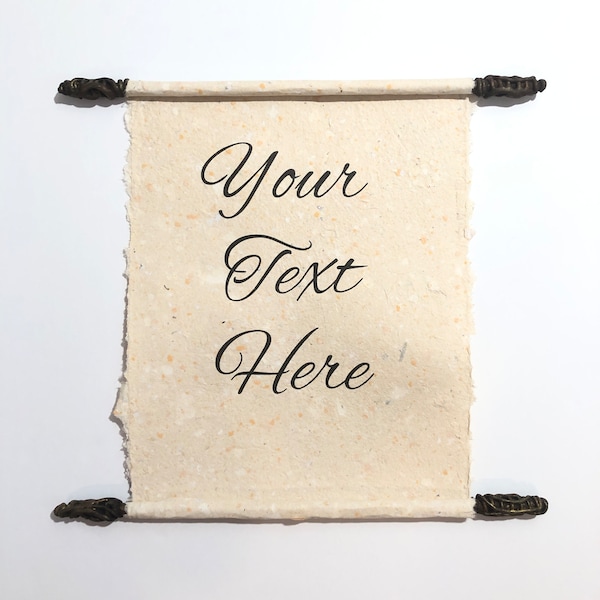 Custom Scroll - Etsy