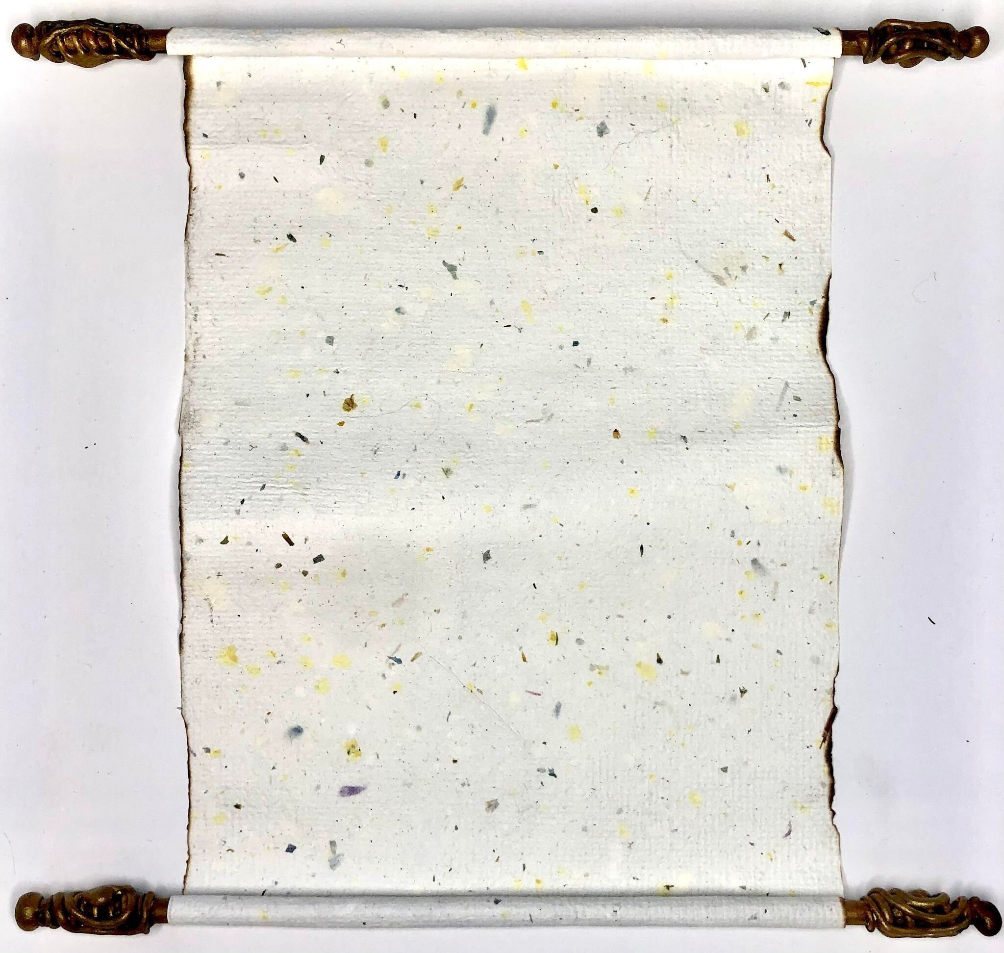 Scroll Blank Scroll Handmade Paper Scroll - Etsy