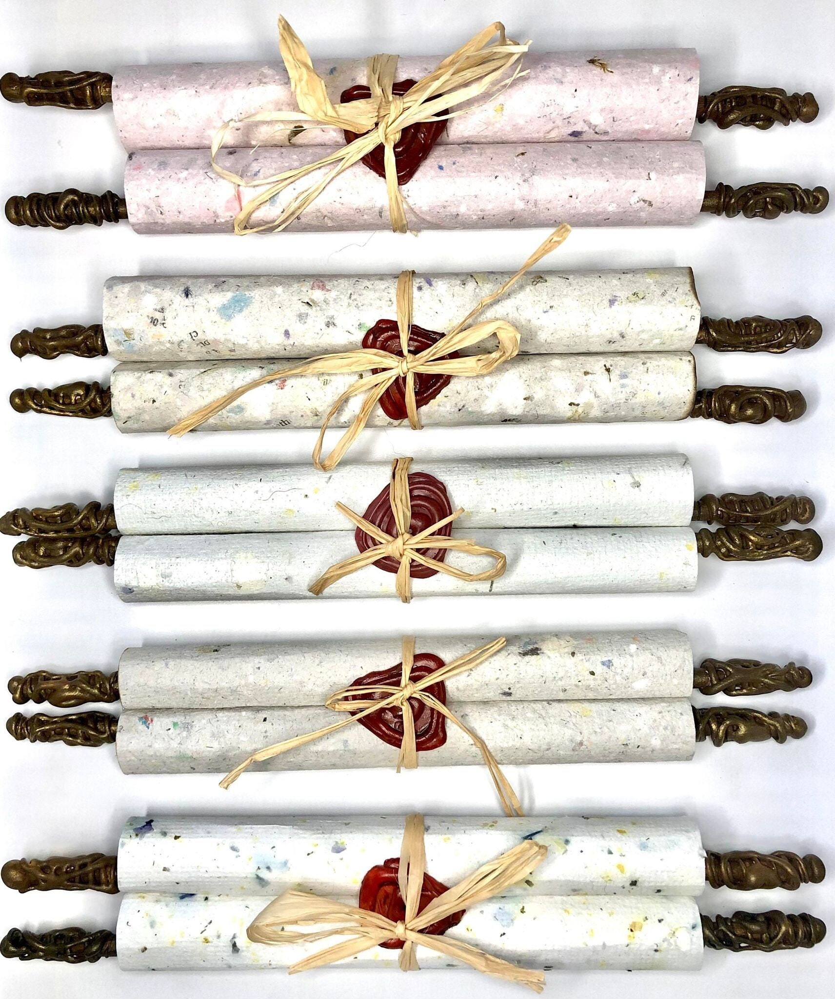 Scroll Blank Scroll Handmade Paper Scroll - Etsy